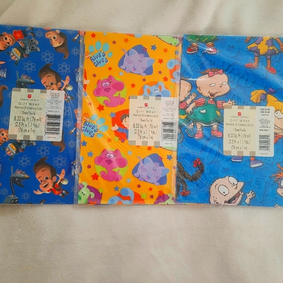 American Greetings | Party Supplies | Y2k Blues Clue Rugrats And Jimmy ...